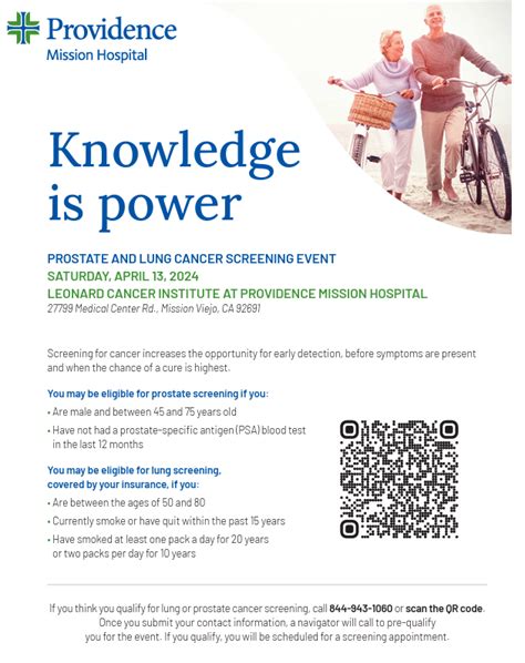 Prostate And Lung Cancer Screening Event Laguna Niguel Chamber Of Commerce