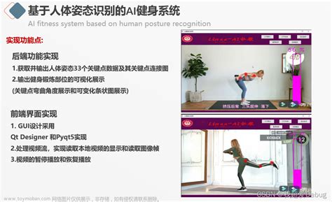 基于人体姿态识别的ai健身系统 浅谈 Toy模板网