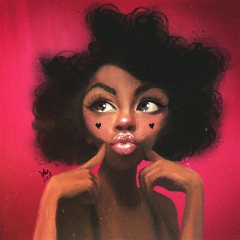 An Artistic Painting Of A Woman With Her Tongue Out And Eyes Open