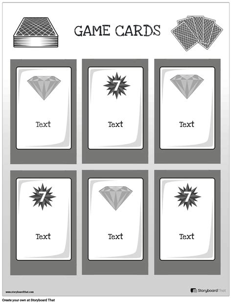 Create Custom Game Cards With Storyboard That In 2025