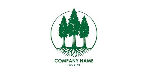Premium Vector Deeply Rooted Tree Logo Design