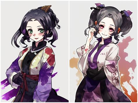 Free Commission Vampire Shinobu Kocho By Windatmoon On Deviantart