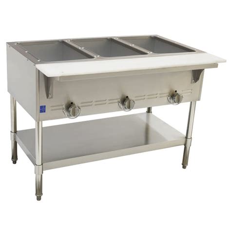 Sentinel Sn Gbm 3lp 3 Well Liquid Propane Hot Food Steam Table 44 12w