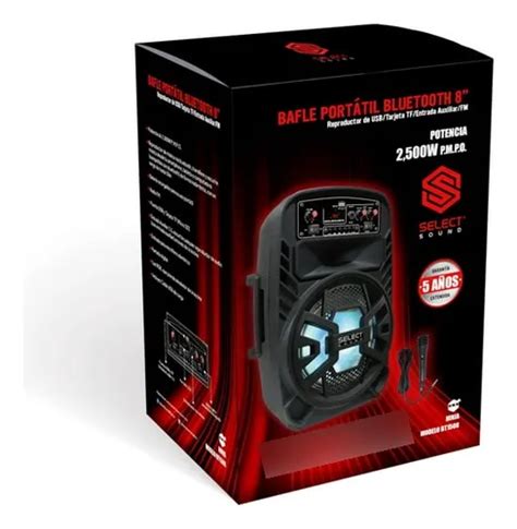 Bafle Amplificado 8 Con Tws Bluetooth Select Sound Bt1508 En Venta En Cuajimalpa De Morelos