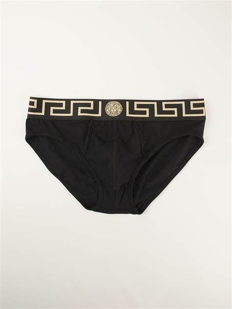 Versace Medusa Briefs In Black For Men Lyst