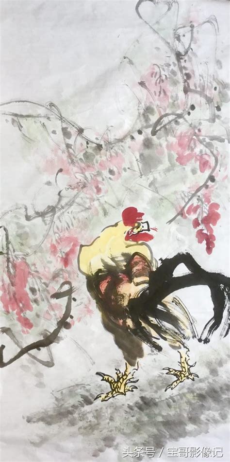 請看八十四歲農民畫的雞和陳大羽邵世新畫的有什麼不同 每日頭條
