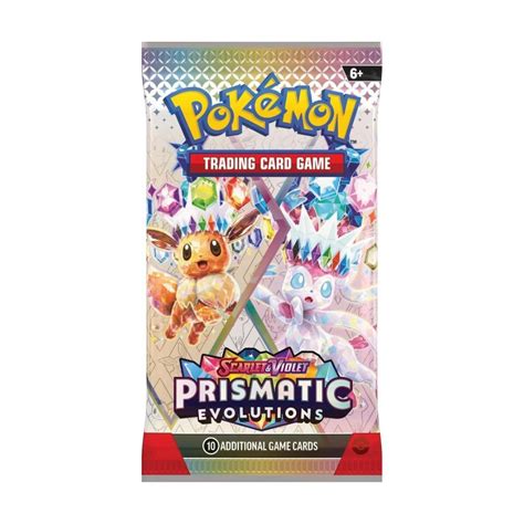 Prismatic Evolutions Booster Pack The Poke Court