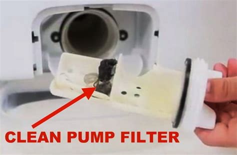 Drain Pump How To Clean Drain Pump Filter Electrolux Front Loader