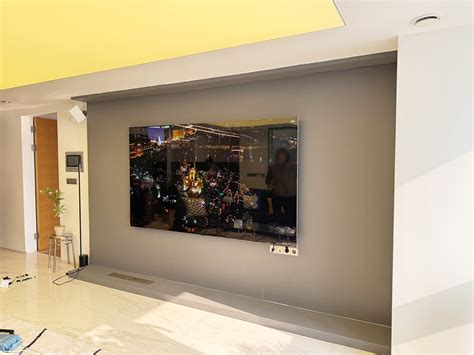 벽걸이티비설치전문 공간tv