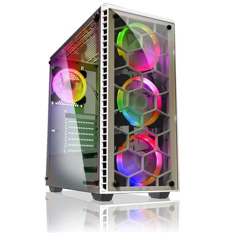 Kolink Observatory Midi Tower Rgb Gaming Case Tempered Glass Window