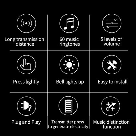 eMastiff Self Powered Wireless Doorbell - TECHTRONICS SHOP