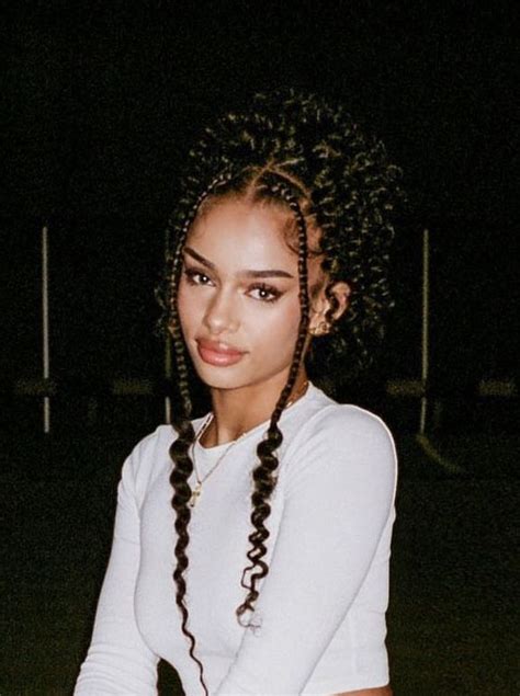 Hairdos For Curly Hair Cute Box Braids Hairstyles Protective Hairstyles Braids Easy