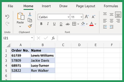 8 Ways To Strikethrough Text In Excel Classical Finance