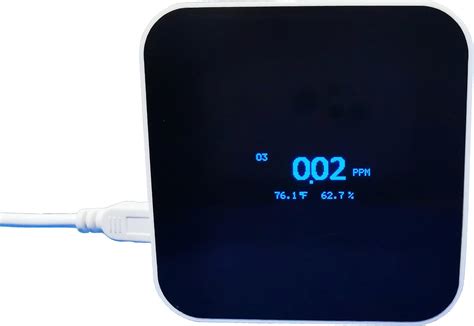 Desktop Low Level Ozone Gas Monitor 0 10ppm O3 Ozone Meter Ozone Gas