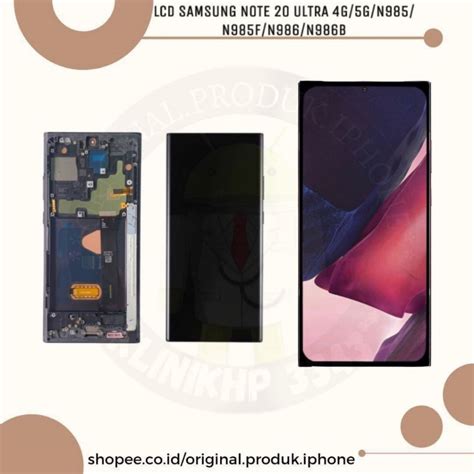 Jual LCD TOUCHSCREEN SAM NOTE 20 ULTRA 4G 5G N985 N985F N986 N986B