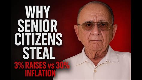 Why Senior Citizens Steal 3 Raises Vs 30 Inflation Youtube