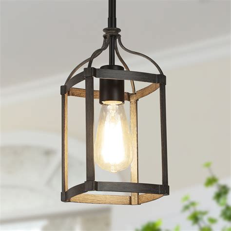 17 Stories 1 Light Dimmable Rectangle Pendant Light Wayfair