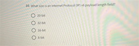 10 What Size Is An Internet Protocol IP V6 StudyX