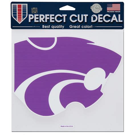 Kansas State Wildcats Wincraft 8 X 8 Color Car Decal
