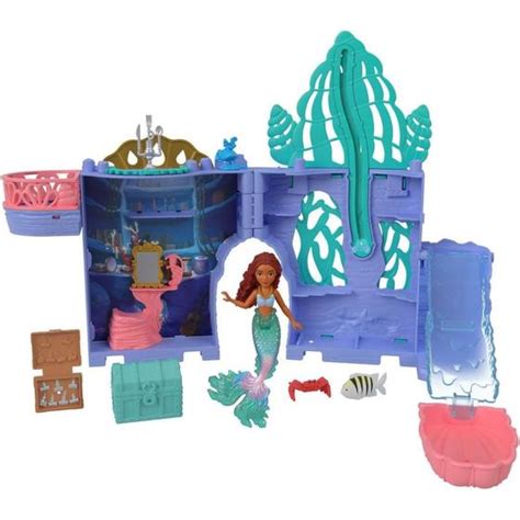 Boneca Disney Lit Merm Filme Conj Gruta Secr Mattel Bonecas Magazine Luiza