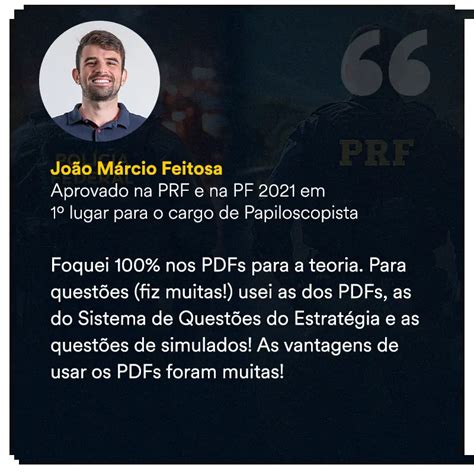 Turma de Elite PF e PRF Estratégia Concursos