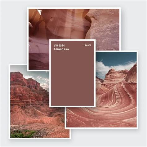 The Desert Is Full Of Red Brown And White Colors That Are Used To
