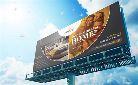Real Estate Billboard Design Samples