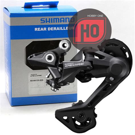 Jual SHIMANO DEORE RD-M4120-SGS Rear Derailleur 2x10-11 Speed Shadow RD ...