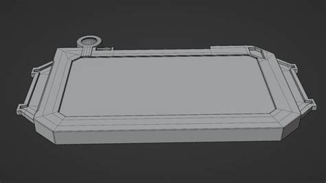 Sci Fi Tablet 3d Model By Targetteam