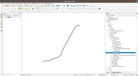 QGIS Split A Line At An Interval Using Processing Toolbox North River Geographic Systems Inc