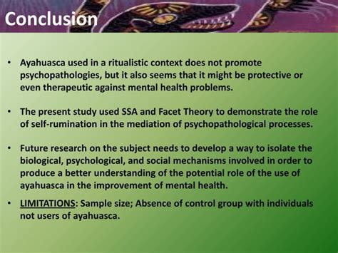 Escobar Self Rumination Mediation Mental Health Ayahuasca Presentation