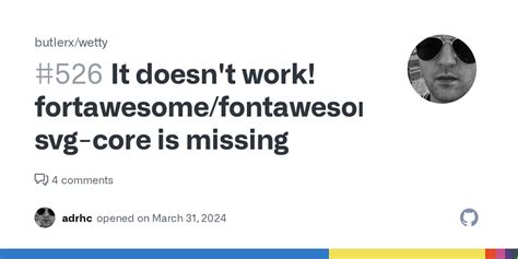 It Doesnt Work Fortawesomefontawesome Svg Core Is Missing · Issue