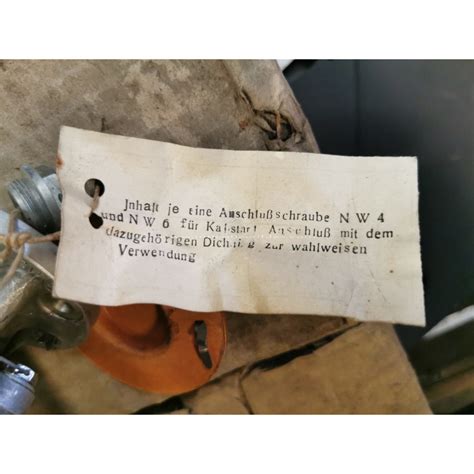 Wwii German Luftwaffe Db601 5 Db605 Fuel Pump Me109 With Box 369d1