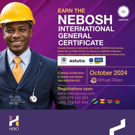 Heboconsult Nebosh Planyournext Health Safety Workplace Certification Tanzania Kenya