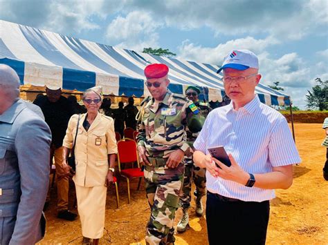 Top Infos Gabon Construction De Libreville 2 Le Ministre Des Eaux
