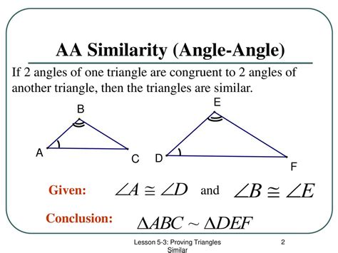 Proving Triangles Similar Ppt Download