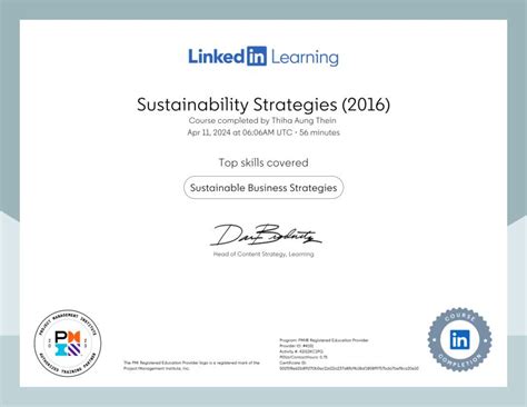 thiha aung thein on linkedin certificate of completion