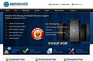 SemoWeb 21 Year 256MB OpenVZ VPS LowEndBox