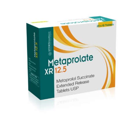 Metaprolol Pr 12 5mg Tablets At Rs 40 Stripe Met Xl Tablet In Jaipur Id 2854697575833