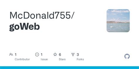 Github Mcdonald Goweb