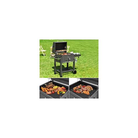 Giantex Bbq Charcoal Grill Portable Barbecue Grill For Lawn Picnic Backyard Balcony Outdoor