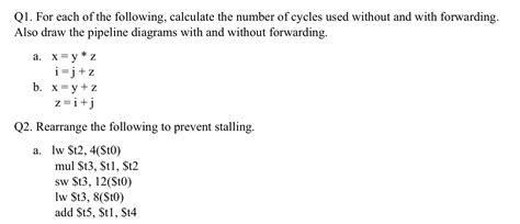 Solved Q1 For Each Of The Following Calculate The Number