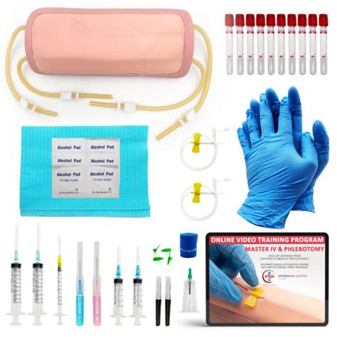 Wearable Venipuncture Trainer With Kit Apprentice Doctor