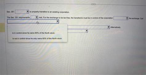 Solved Shares Dees Sec 351 Apply Explain Why Or Why Not