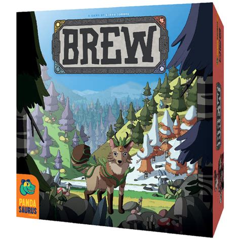 Brew Board Game Worker Placement And Area Control Strategy Game