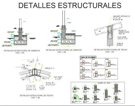 Detail 2d Construction Block Of Concrete Masonry Layout Dwg File Artofit