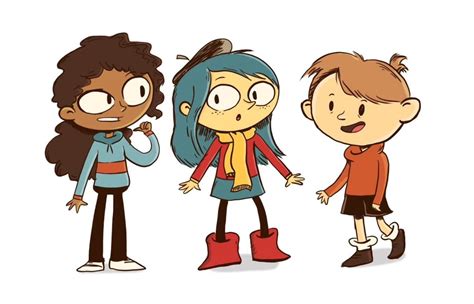 Frida Hilda And David In Old Comic Book Style Rhildatheseries