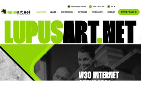 Lupus Art Net Website Design Analysis Designrush