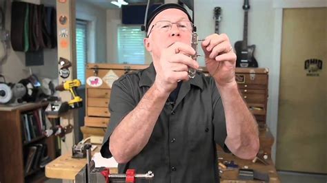 Installing Guitar Tuner Knobs Easy Trick For Perfect Holes