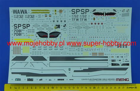 Mcdonnell Douglas F 4 G Phantom Ii Wild Weasel Meng Model Ls015